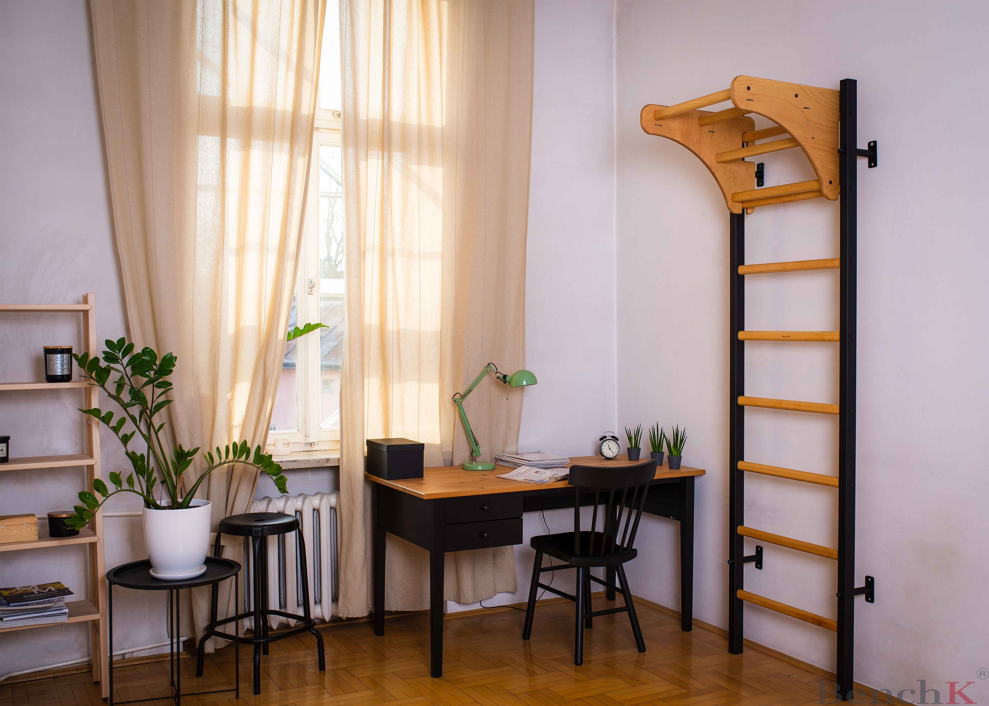 BenchK 211B, 211W Gymnastics Wall Bars