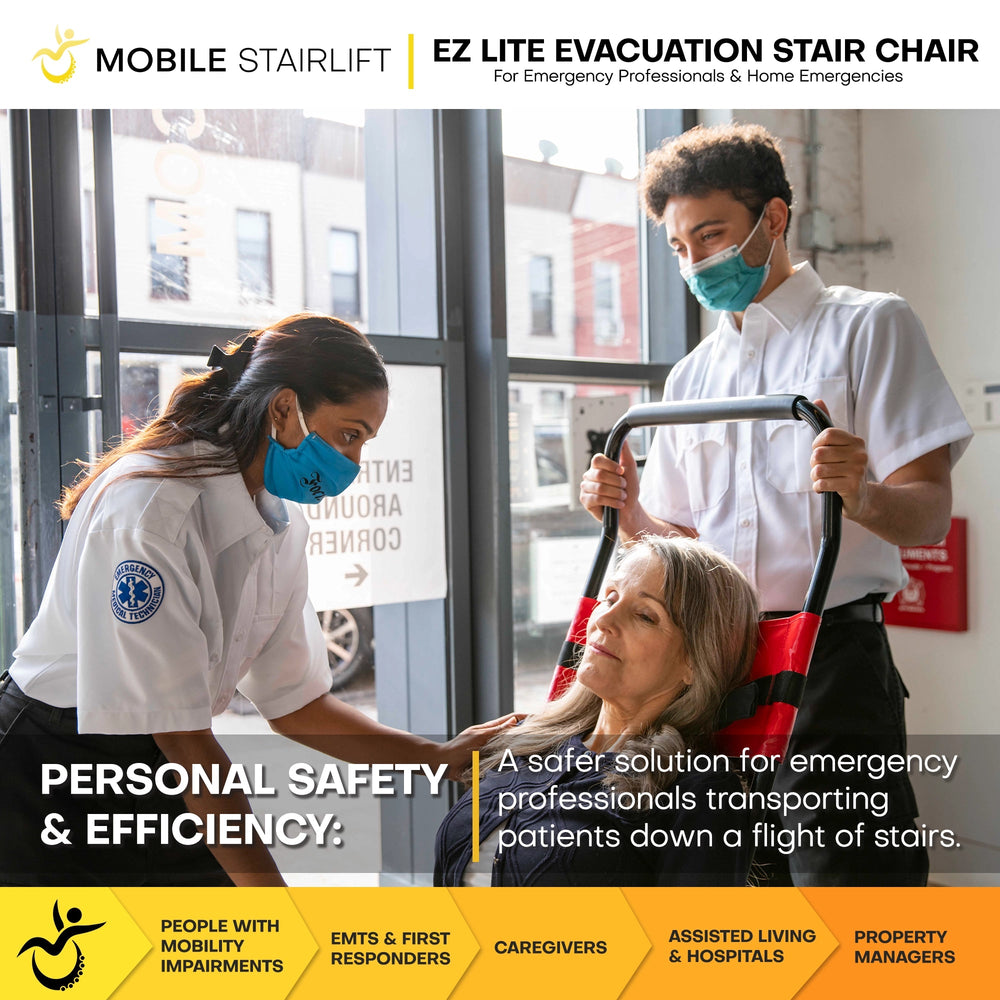 Electric & Mobile Stairlift / Stair Chair - Climbing Steps Mobile Stairlift